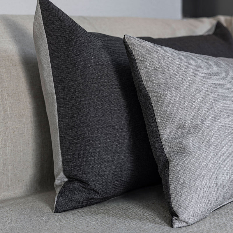 SCALA cushion cover, Stone grey – Mette Ditmer - International